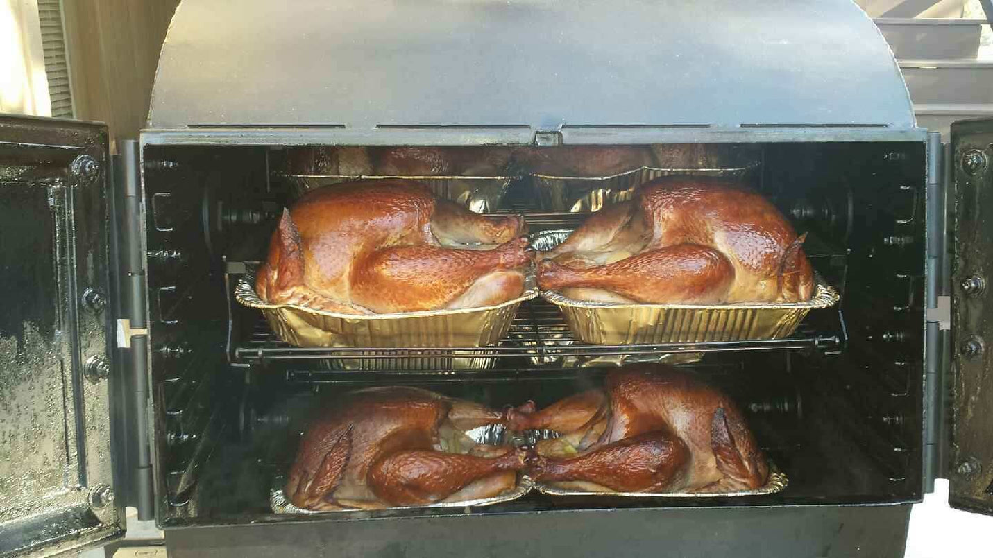 American Barbecue Systems The Pit-Boss Rotisserie Smoker
