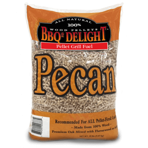 BBQr's Delight Pecan Wood Pellets - 20lb bag