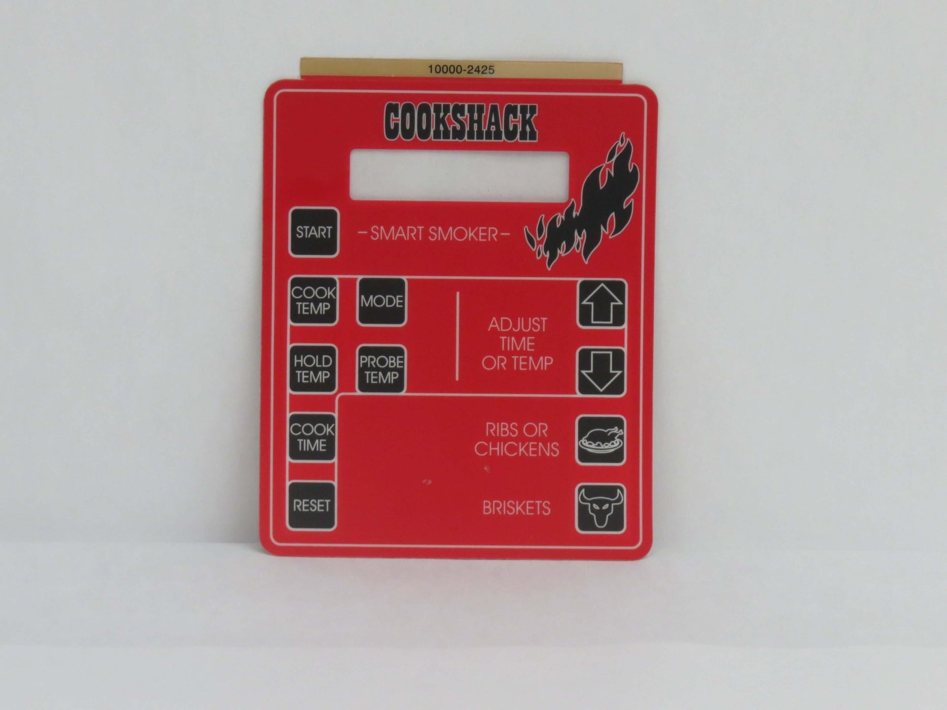 LA152: Replacement label for Cookshack IQ - IQ4 controllers - Smoker Guru