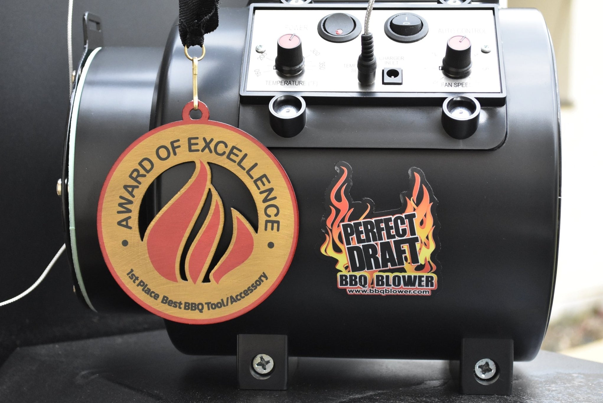 Perfect Draft BBQ Blower 2.0 Temperature Controller w/ Wireless Meat T
