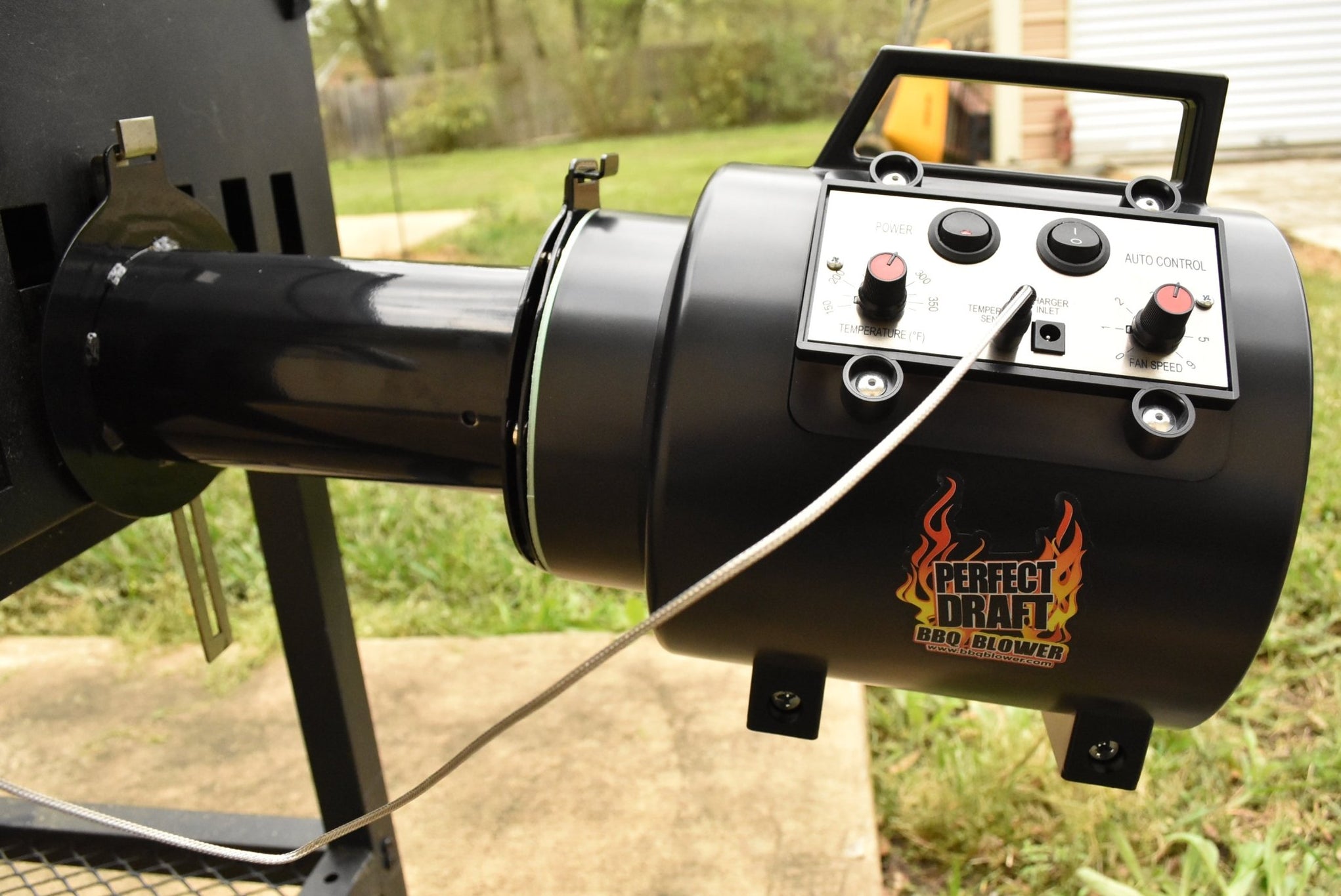Perfect Draft BBQ Blower 2.0 Temperature Controller w/ Wireless Meat T