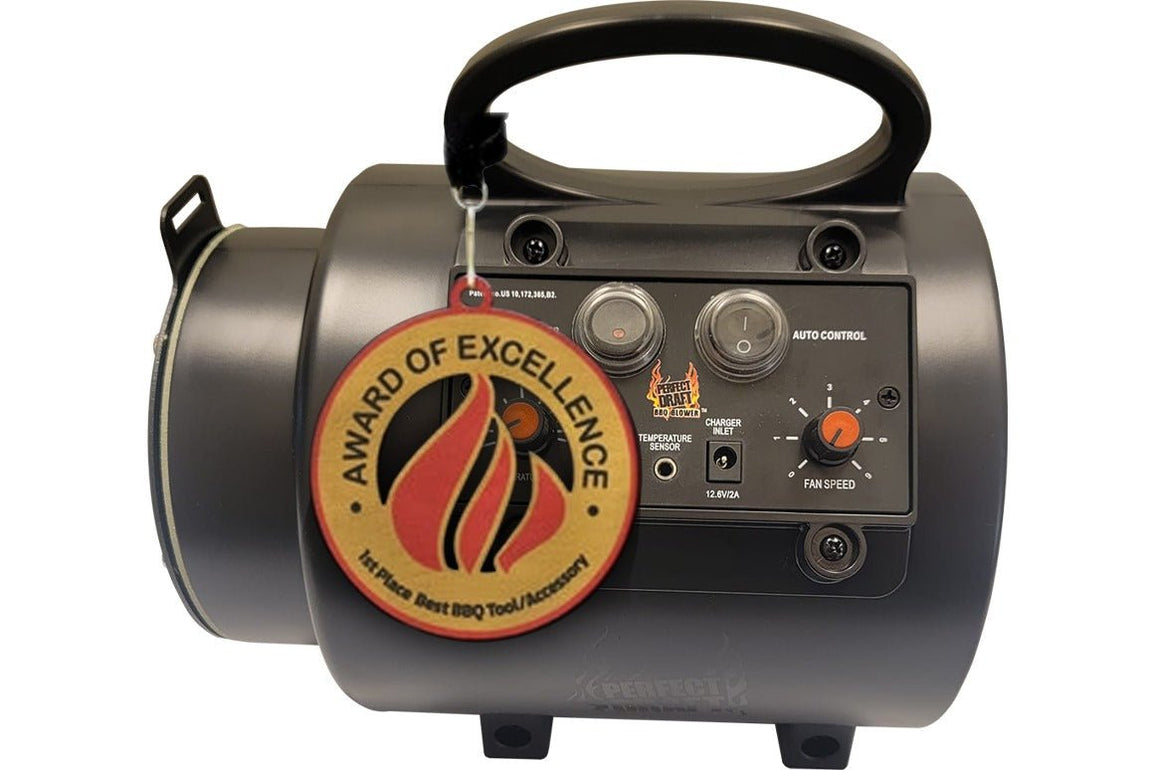 Perfect Draft BBQ Blower 4.0 for Offset Smoker Grill - Smoker Guru