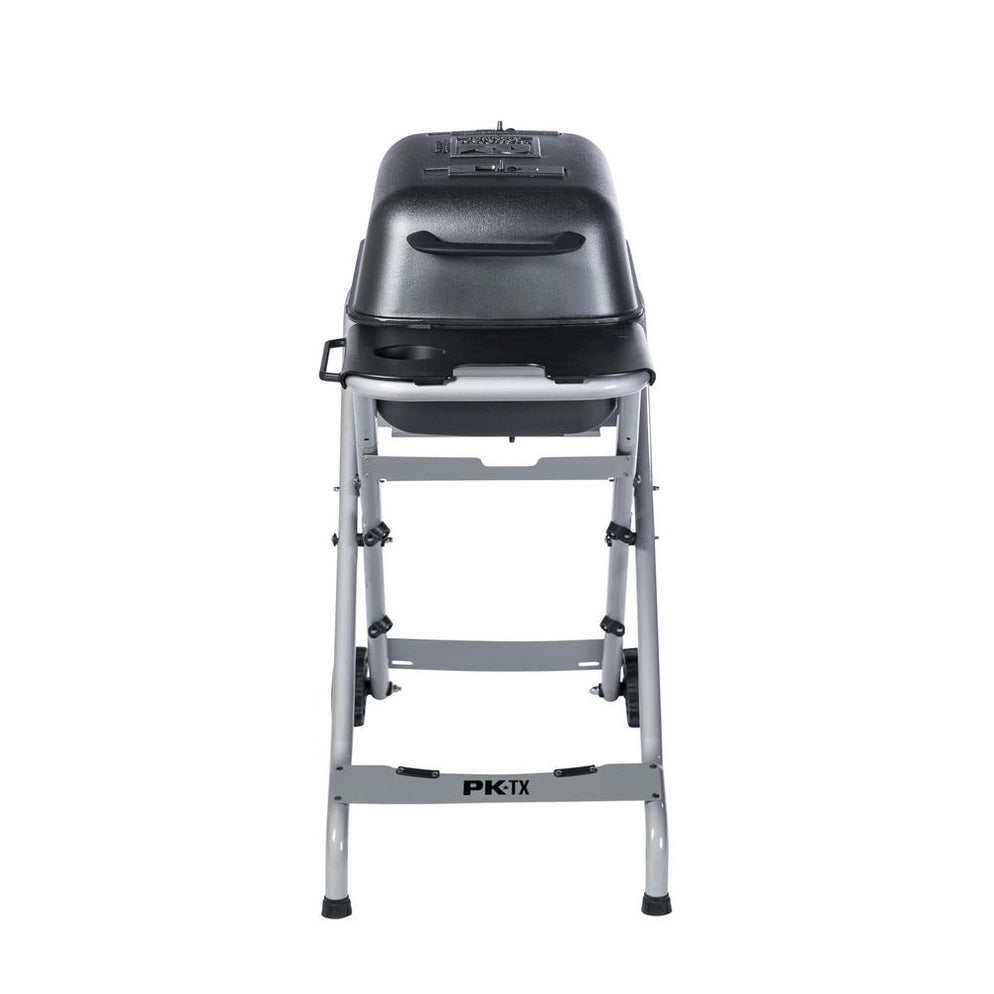 Portable Kitchen Original PK-TX Cast Aluminum Charcoal Grill and Smoker ...