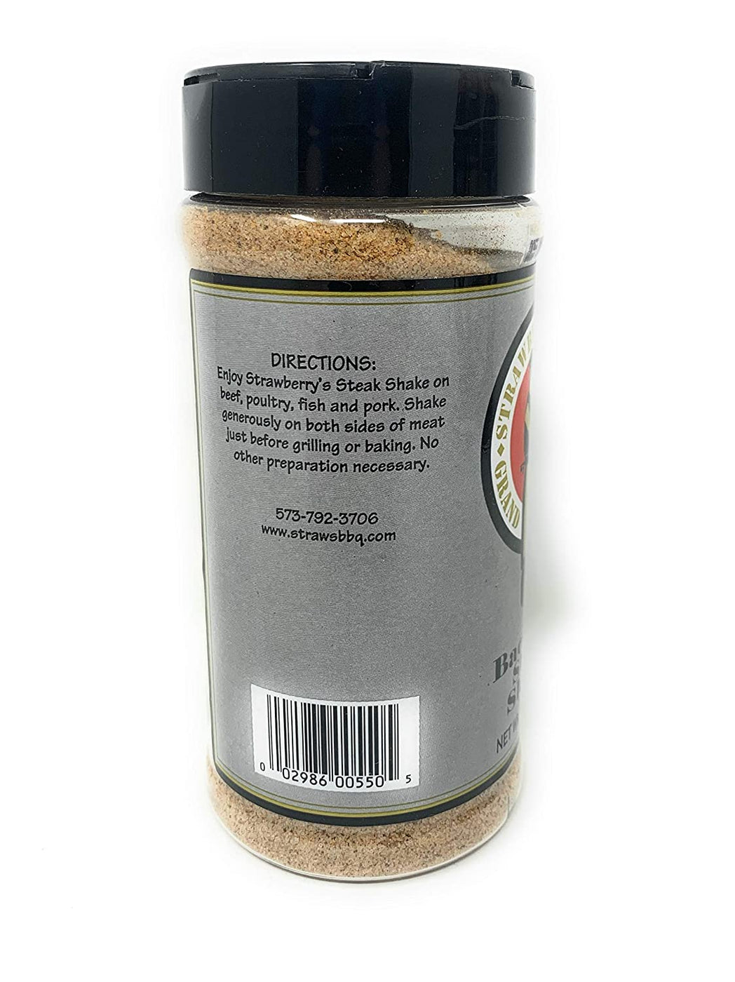 Strawberry's Grand Champion Backyard Steak Shake Seasoning 16 oz.