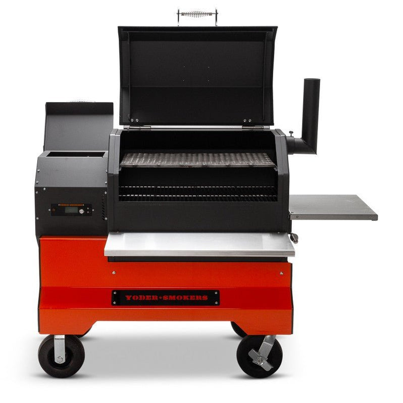 Yoder YS640s Pellet Grill with 2pc Diffuser Competition Cart